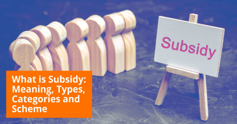 Subsidy Meaning Explained: Types, Benefits & Drawbacks