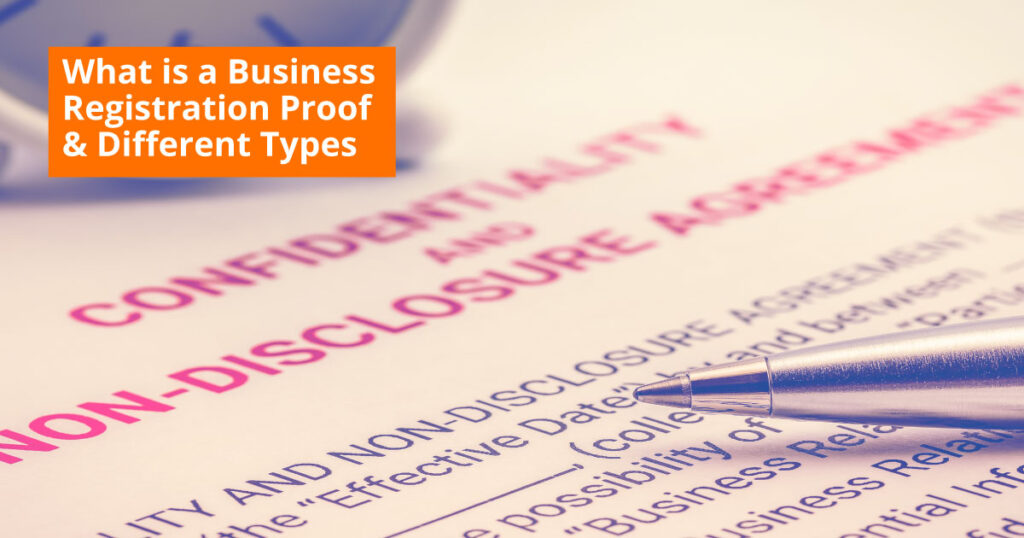 What Are Business Registration Proof Types?